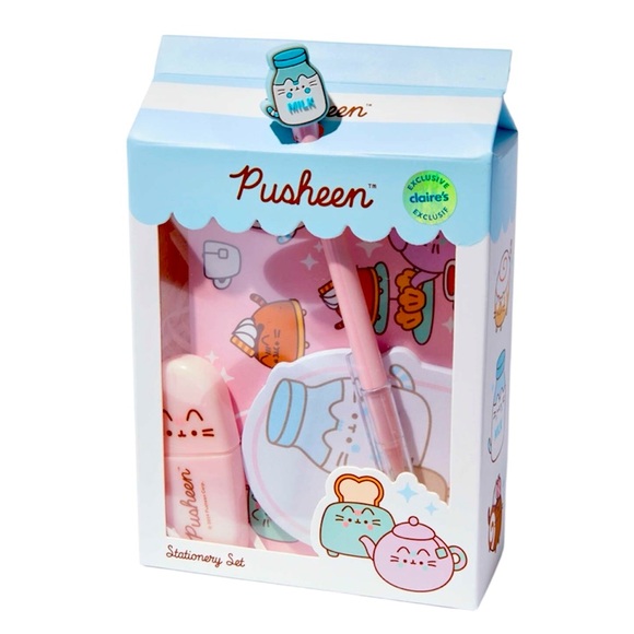 Pusheen | Office | 5pack Pusheen The Cat Tea Party Stationery Set Nwt ...